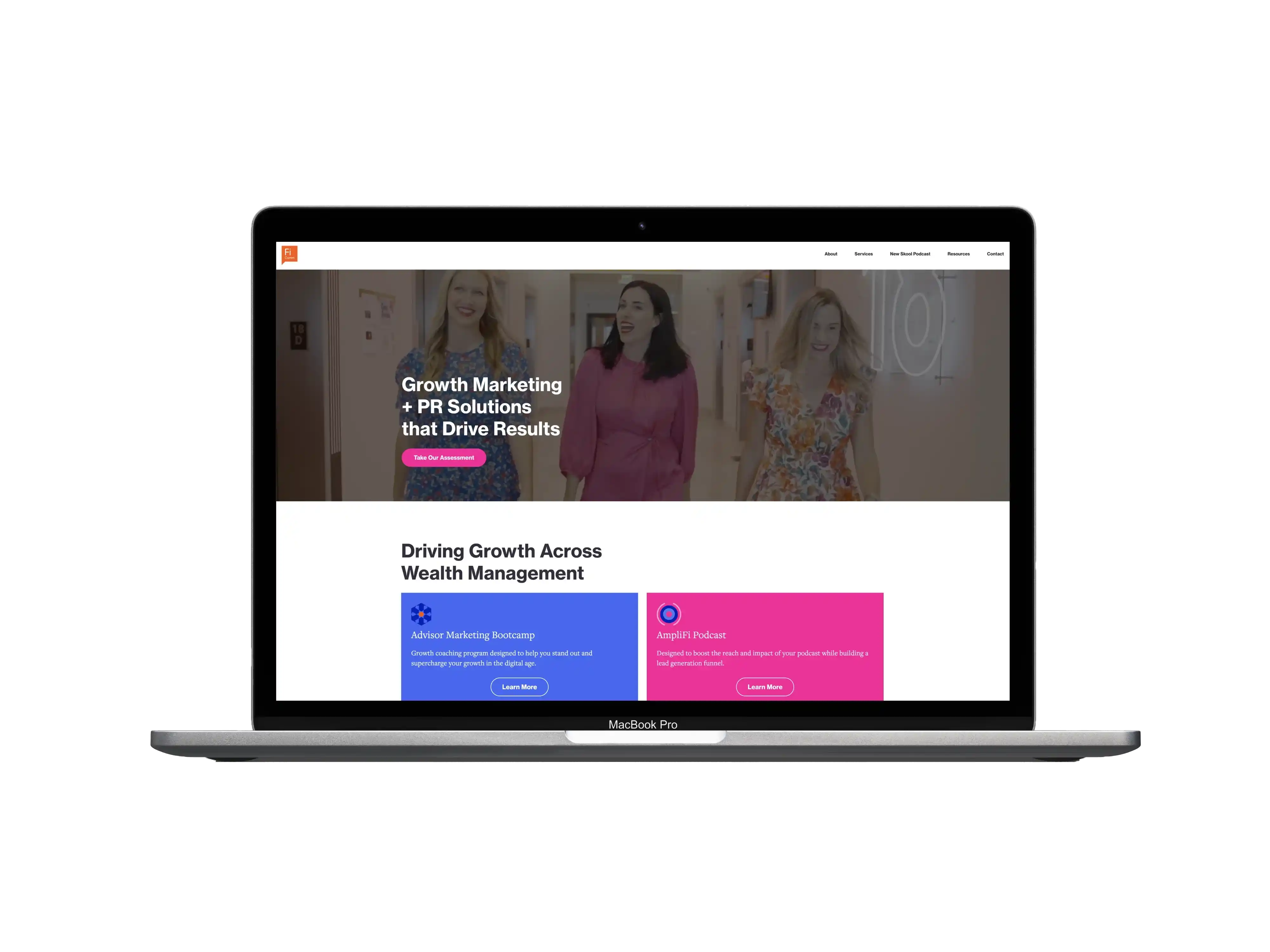 FiComm Partners Case Study | ATAK Interactive